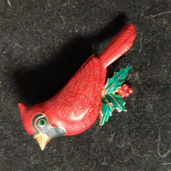 Joan Rivers | Jewelry | Joan Rivers Rare Red Cardinal Brooch Pin | Poshmark